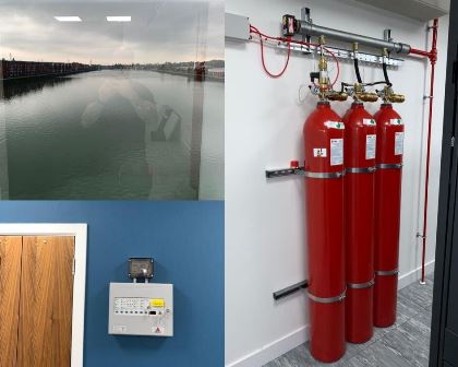 Comms room with a view! - Aspect Fire Suppression