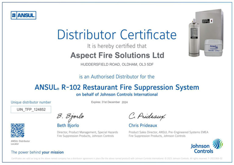 Ansul R-102 Kitchen Suppression Systems