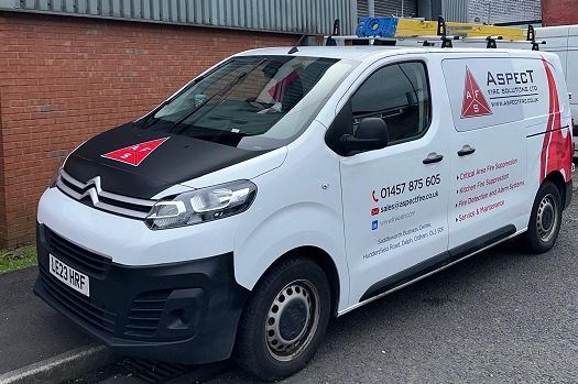 Aspect Vans Get a Makeover - Aspect Fire Suppression