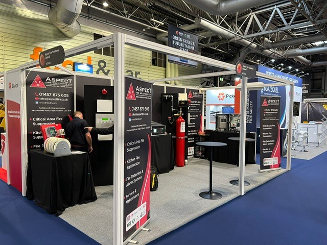 Exhibition at the NEC for Aspect - Sept 24 - Aspect Fire Suppression ...